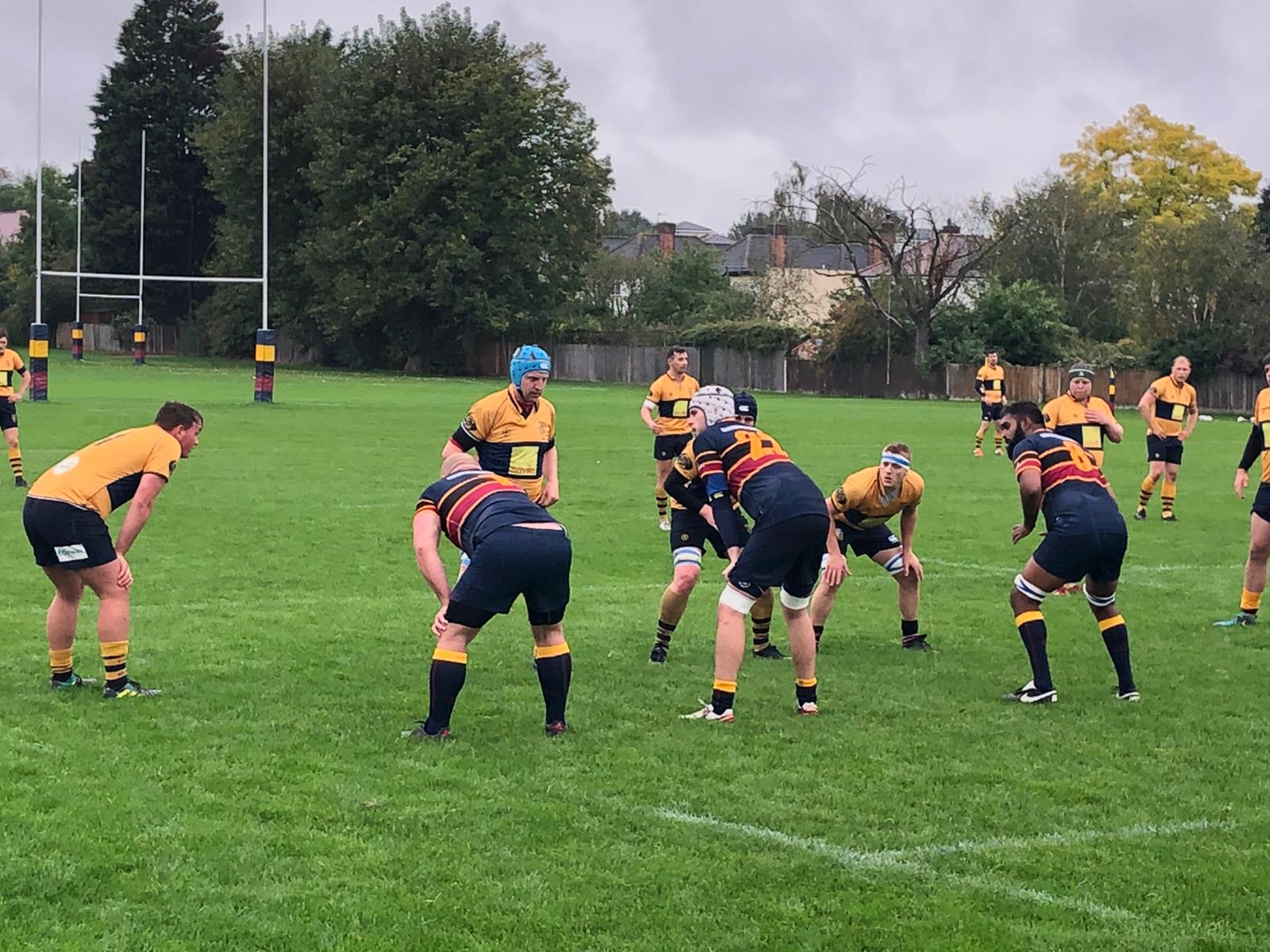 Stags overpowered by strong Sevenoaks XV - Old Colfeians Rugby Club