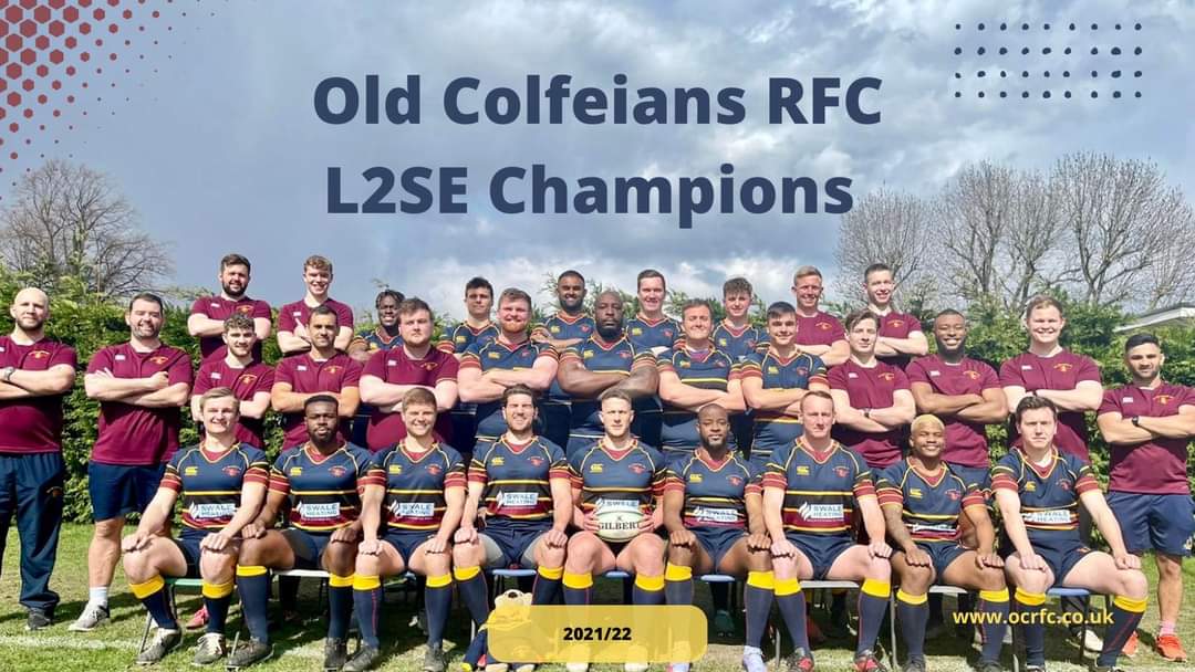London 2 South East Champions - Old Colfeians Rugby Club