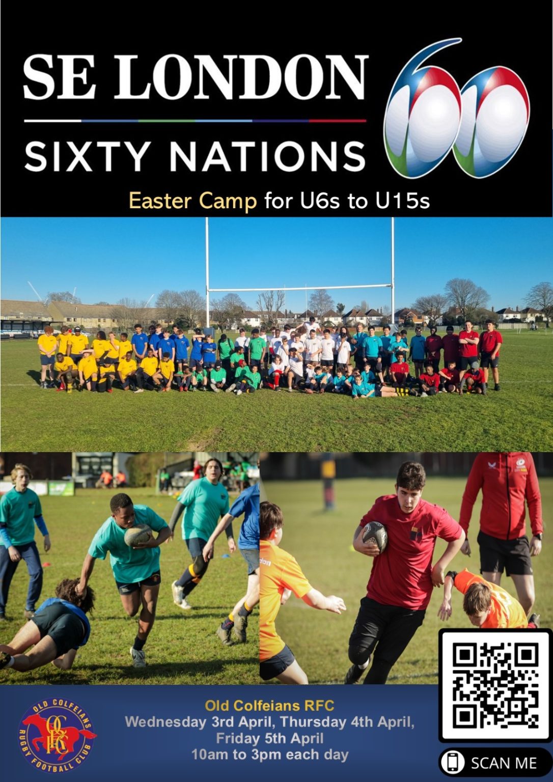 Easter Camp - U6 to U15 - Old Colfeians Rugby Club
